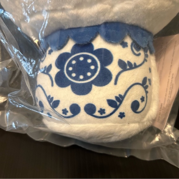 Mewaii | Toys | Mewaii Blue And White Plush Rabbit Nwt | Poshmark